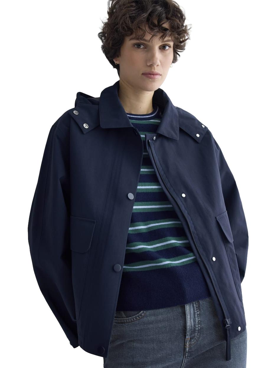 EVERLANE Recycled Nylon Barrel Jacket